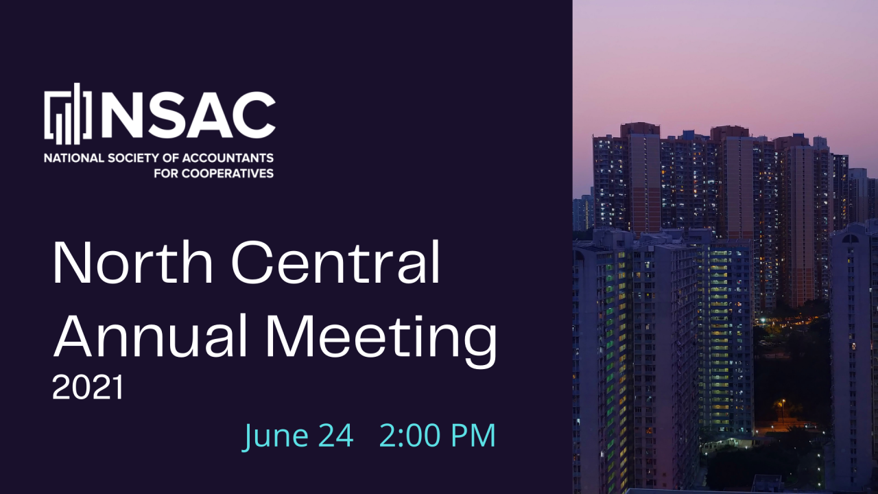 NSAC North Central Chapter 2021 Annual Meeting